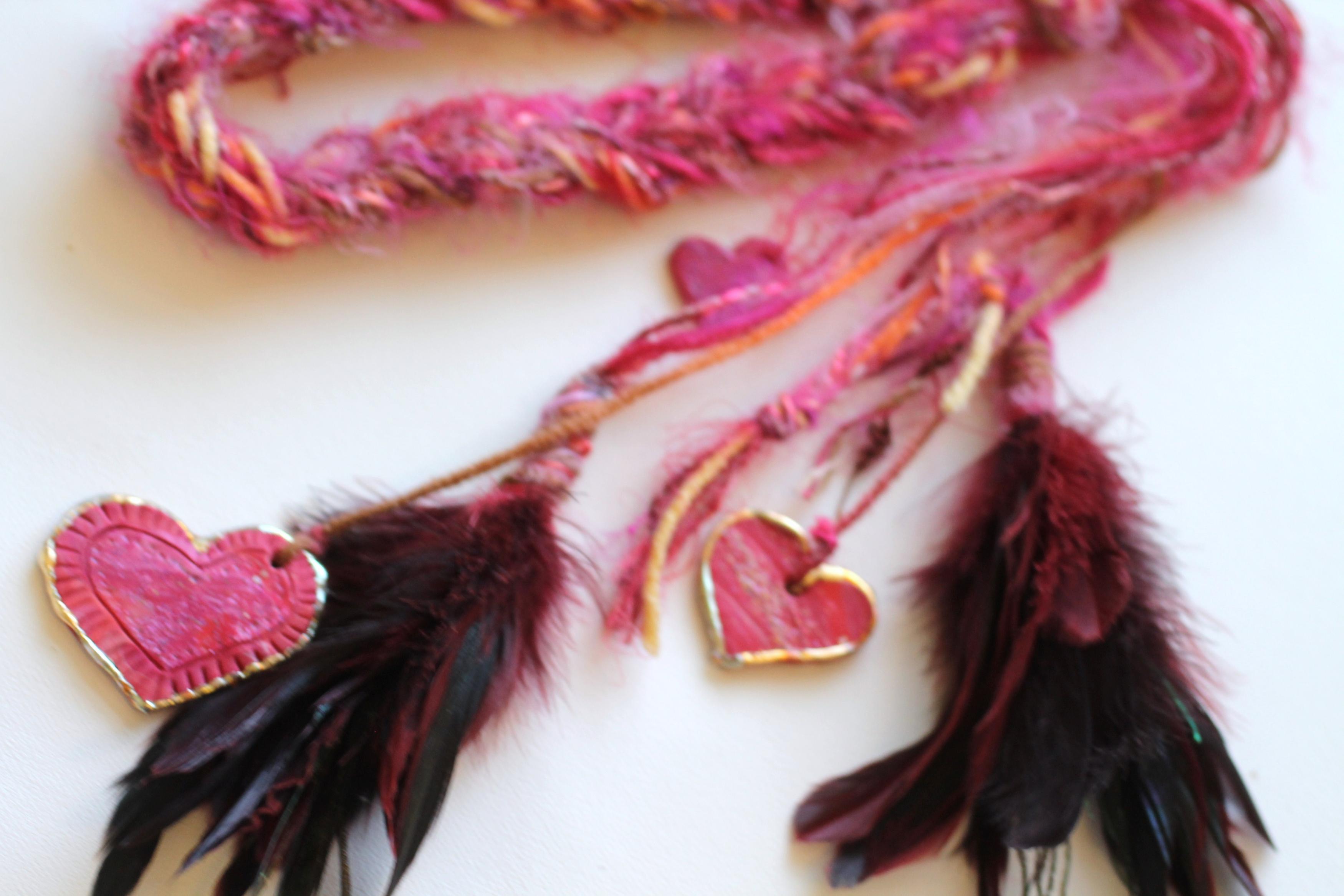 Head Band, Hair Wrap, Boho, Gypsy, Feathers, Tassels, Hair Accessory ...